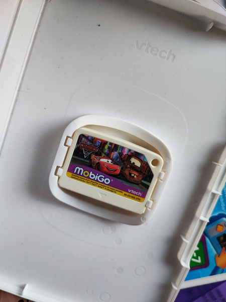 Vtech MobiGo обучающая интерактивная консоль для детей на францкзском