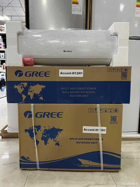 GREE Кондиционеры 12 медные трубки, Гарантия 3 года доставка бесплатно