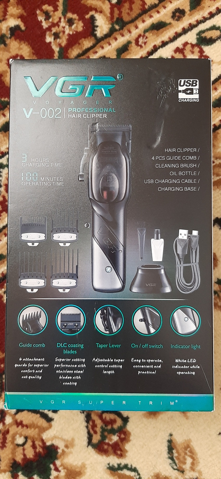 VGR PROFESSIONAL soch olish mashinkasi model V-002