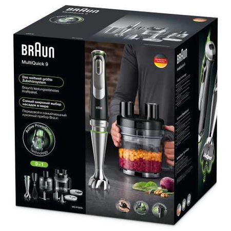Braun Блендер MQ9195XLI Orginal Доставка по городу Бесплатно