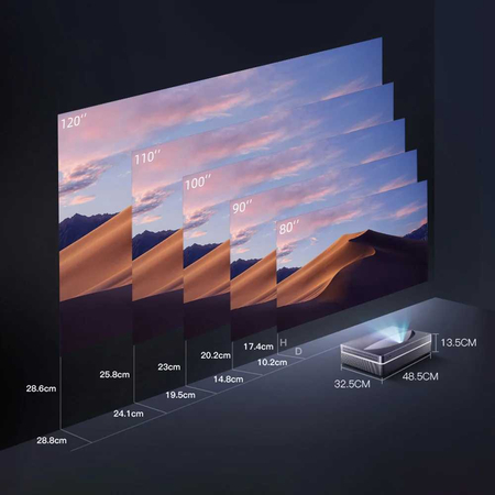Лазерный проектор Changhong B8U 4K Android 11.0