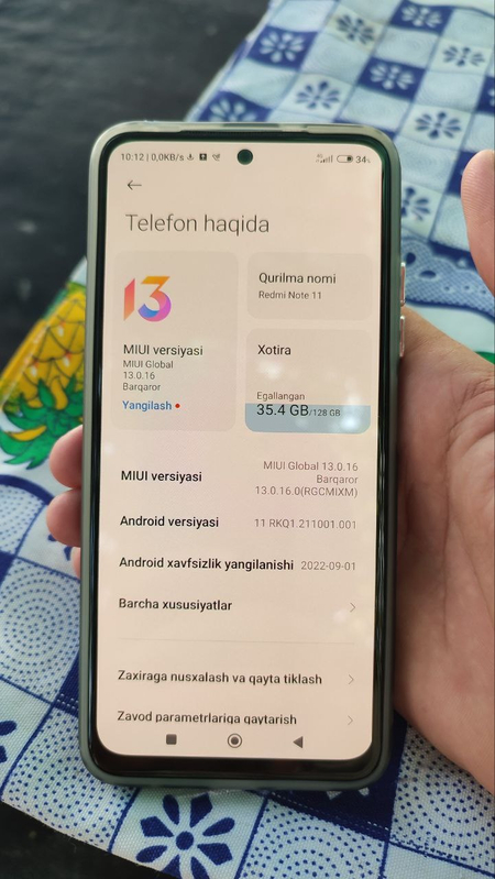 Redmi note 11     6/128