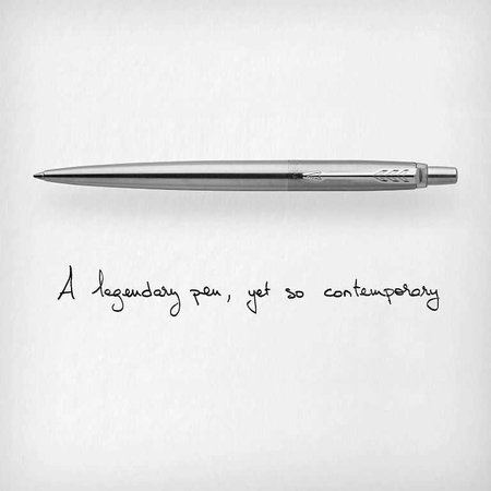 Шариковая ручка Parker Jotter Essential, St. Steel СT