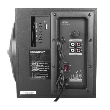 Продам новый F&D A111X/Bluetooth/USB/AUX/Пульт ДУ/35 ватт/