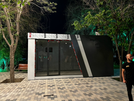 Контейнер под магазине атдел продаж konteyner tayyor ofislar magazinla