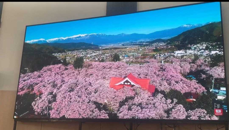 LED видео экран установка