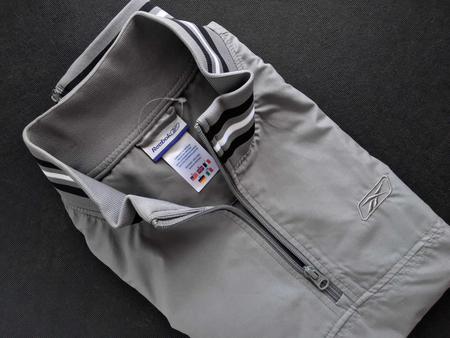 DEADSTOCK 2005 REEBOK® Windbreaker Men's Track Jacket — M