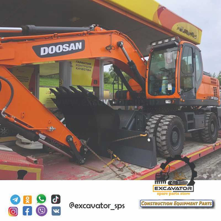 Колёсный экскаватор DOOSAN DX190WA, 2022