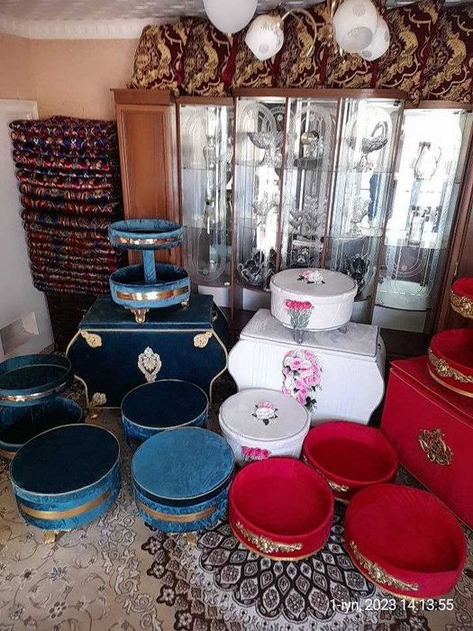 To'y va boshqa marosimlar uchun sarpo sondiqlar