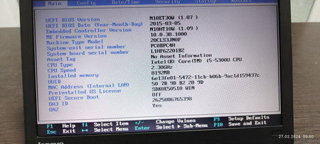 Lenovo ThinkPad x250
