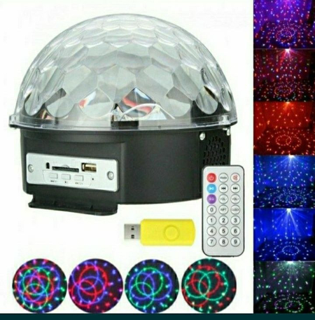Disco shar svetilnik svetamuzika nachnik