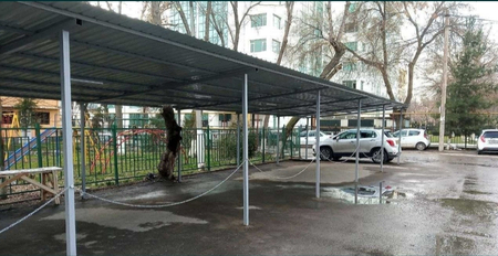 Парковка для машины. Автомобильные навесы