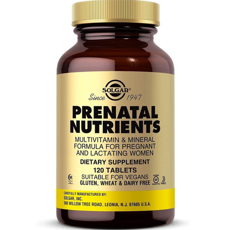 Solgar Prenatal Nutrients Multivitamin