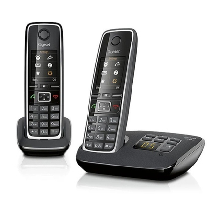 радиотелефон gigaset c530a duo автоответчик