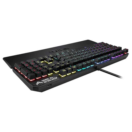 ^ Клавиатура ASUS TUF Gaming K3 RD/RU