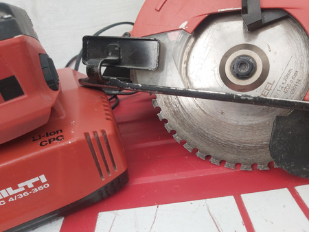 Hilti scm 22-a калин темир лесларни угольник шевиллирларни кесади