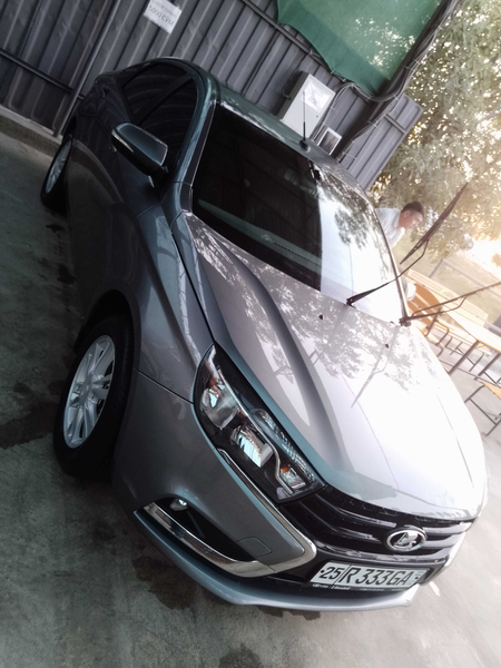 Lada Vesta sedan.