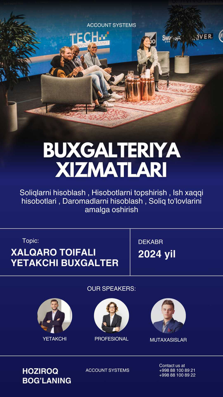 Buxgalter / Бухгалтер