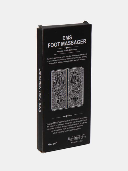 Массажор електрический для ног EMS, миостиьулятор микротоквый,