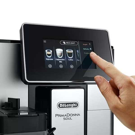 Кофемашина DeLonghi ECAM 610.55 SB PrimaDonna Soul