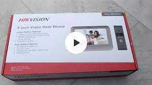 Видеодомофон Hikvision DS-KIS 205T