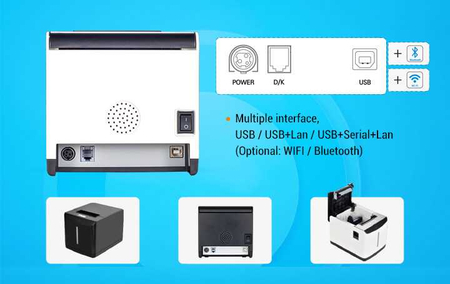 Xprinter для печати наклейки штрих и бар кодов и чеков модель xp q371u
