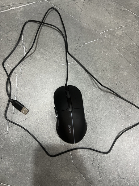 Проводная и бесшумная мышь Acer M115 с подсветкой
