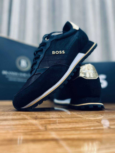 BOSS кроссовки в беговом стиле