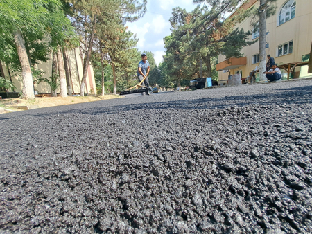 Asfalt xizmatlari issiq melki asfalt