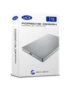 LaCie Porshe Design 1TB USB-C Portable HDD
