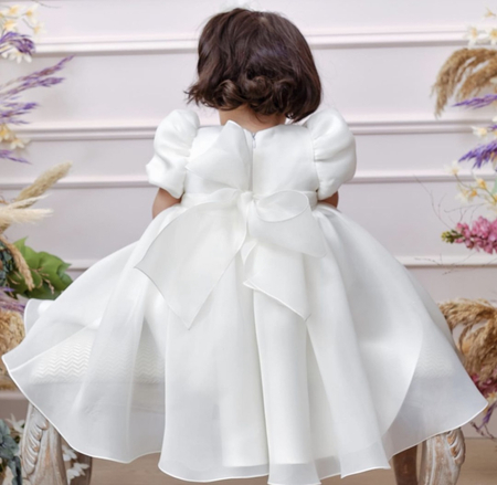Воздушное платье из органзы от бренда Maison de poupee