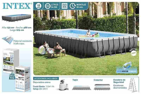 Каркасный бассейн | INTEX | basseyn | bassen | basen | басейн  IN-81