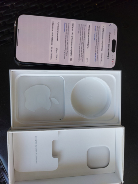 iPhone 15 pro MAX 256 GB black Titanum