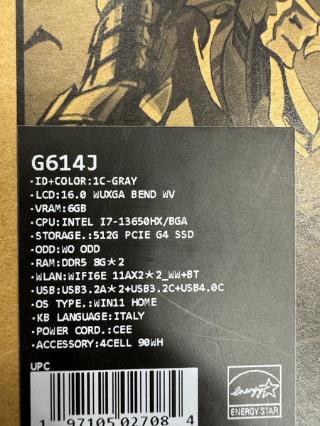Asus Rog Strix G16
