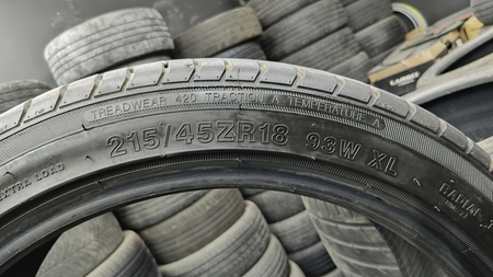 Продаются шины с размером 215/45/R18