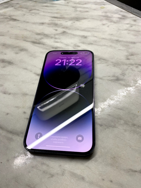 Iphone 14 pro max 128 tali   yomkost 100%  holati ideal E SIM