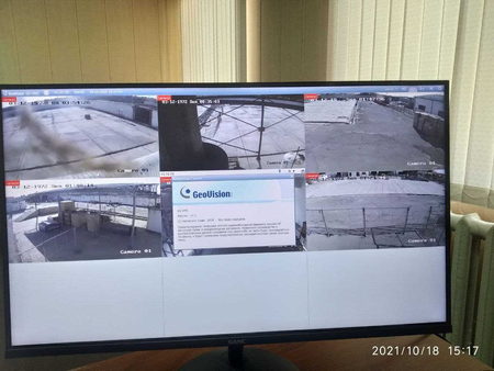 Установка Geovision для таможенных складов под ключ