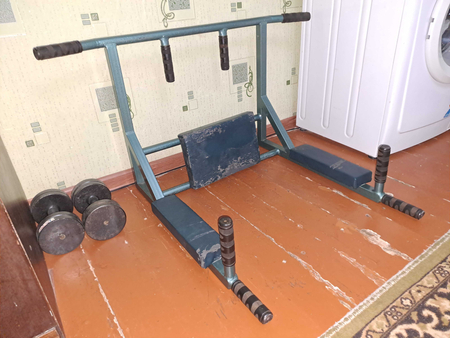 Turnik, brus, press,  gantel 550ming