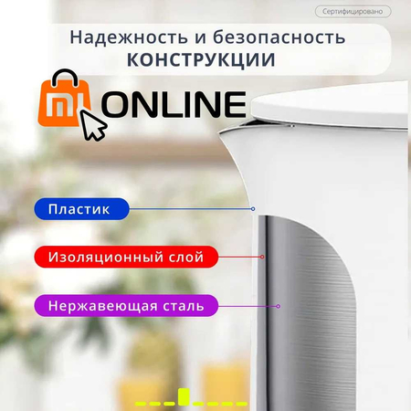 Электрочайник Xiaomi Mi Electric Kettle 1A, чайник электрический