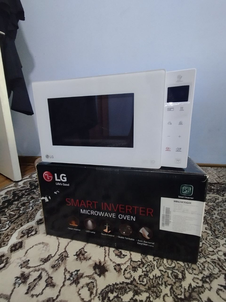 Микровалновка Новая LG smart inverter microwave oven  MB63W35GIH