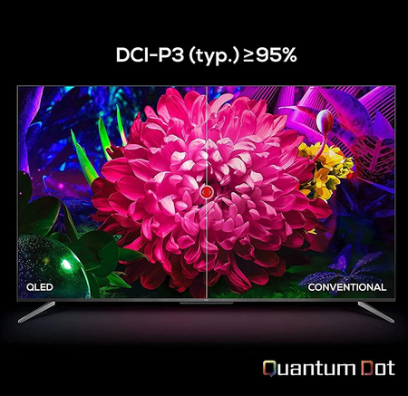 TCL 4K Android TV smart 43