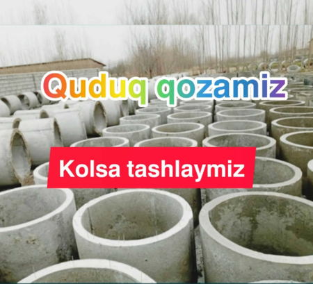 Quduq qazamiz va kolsa tashlaymiz