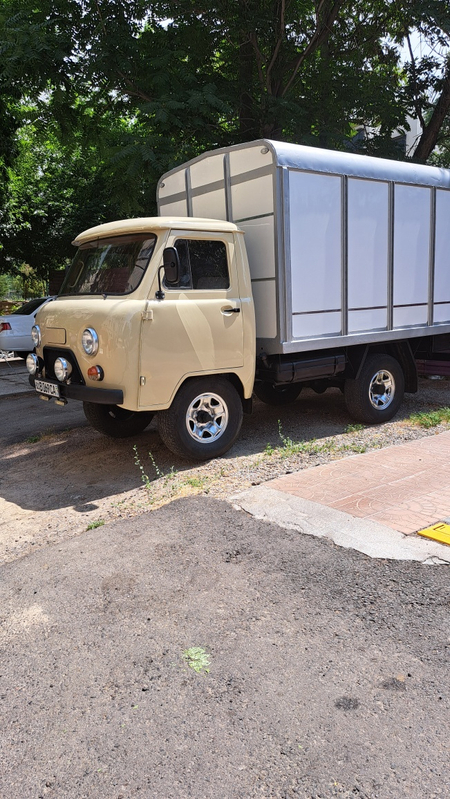 Уаз 452 д на бензине будка