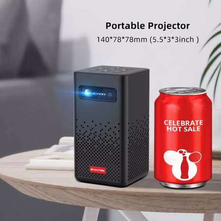 Портативный мини-проектор BYINTEK P20 Android Wi-Fi 3D цифровой LED пр