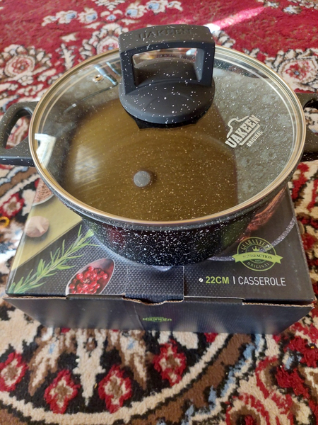 Cковорода с гранитным покрытием Die-Cast Granite Cookware VK-330.
