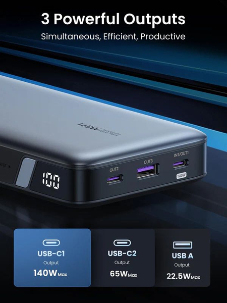 UGREEN 145W 25000mAh Power Bank