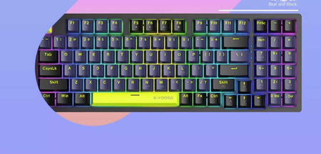 E-YOOSO Z94 механическая проводная игровая клавиатура, с 94 клавишами