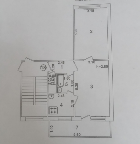 Срочно 2/2/4комнатная квартира 17 кв 1.5 ×6 балкон ЗЕРКАЛКА