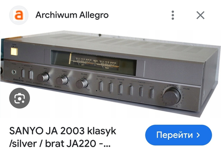 Sanyo ja-2003 усилитель сотилади, холати яхши, ишлаб турипти