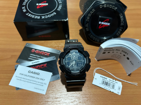 Casio G-Shock GA-100-1A1